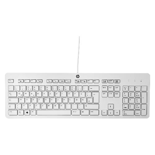 Tastiera computer Business Slim Keyboard Grigio Z9H49AA | MondoTop.com