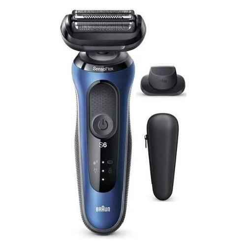 Rasoio barba SERIE 6 60 B1200S Blu e Nero 60-B1200S | MondoTop.com